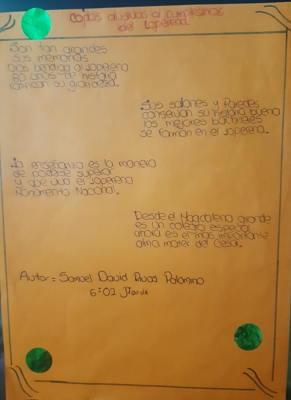 IE LOPERENA - Monumento Nacional